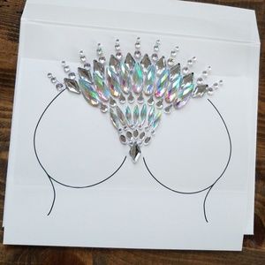 Jewelry | 7 For 2 Crystal Stickers Face Body Jewels | Poshmark